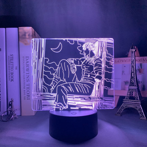 Anime Led Night Light Berserk Guts for Bedroom Deco Gift Colorful Nigh ...
