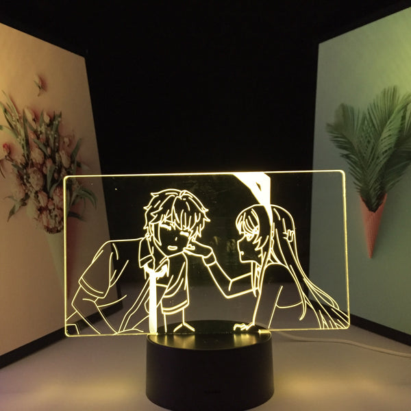 Anime Figure 3D Lamp Mai Sakurajima Nightlight for Kids Birthday Gift ...